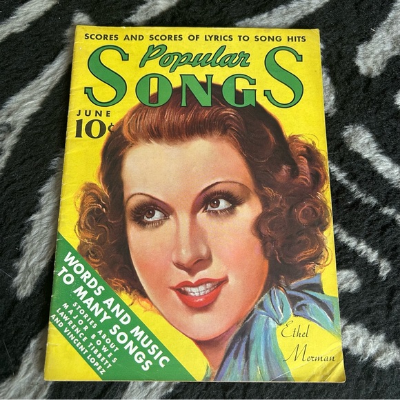 Songs Magazine | Other | Vintage Popular Songs Magazine June 936 With ...